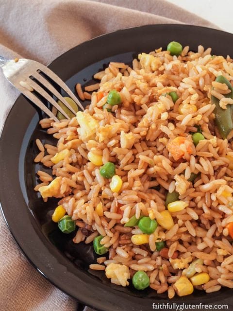 Restaurant Style Fried Rice - Faithfully Gluten Free