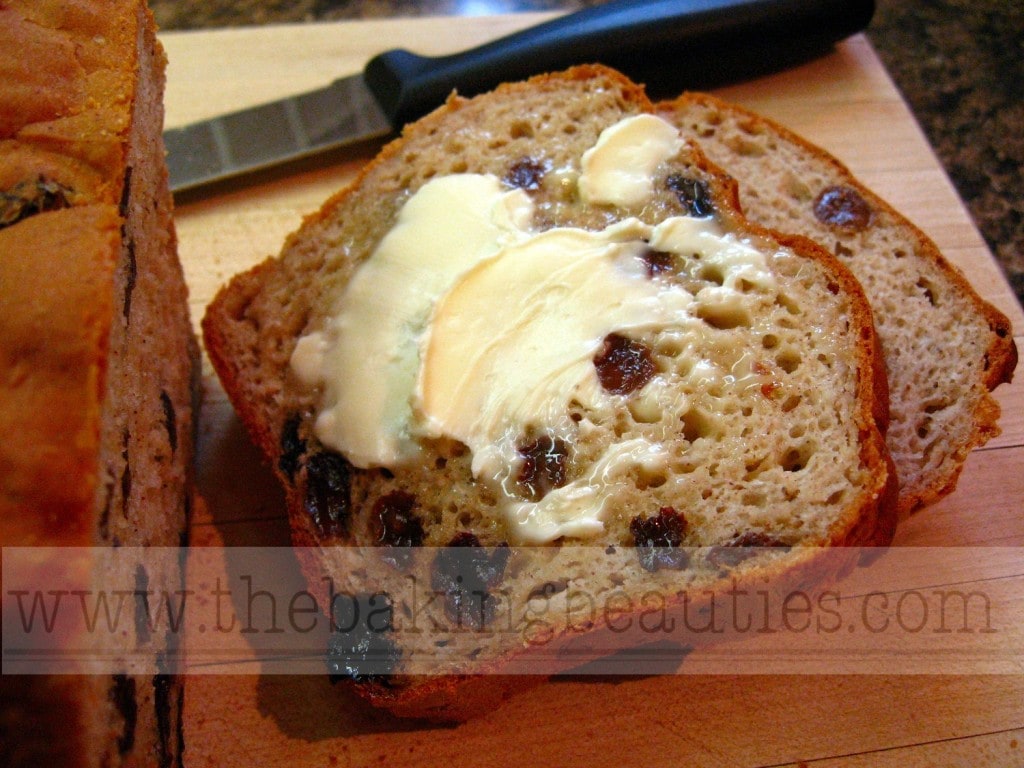 Gluten Free Oatmeal Cinnamon Raisin Bread - Faithfully Gluten Free