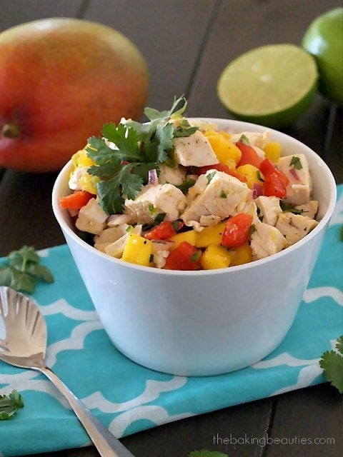 Turkey Mango Salad - Faithfully Gluten Free