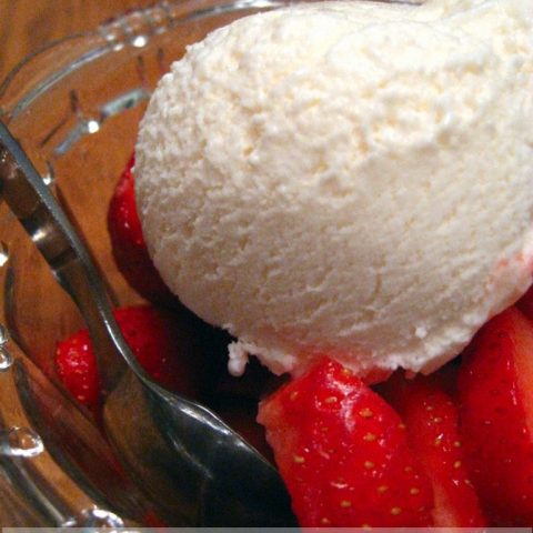 Sour Cream Ice Cream - Faithfully Gluten Free
