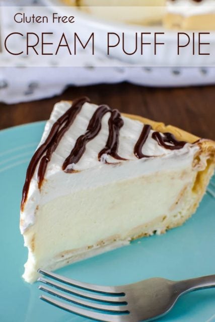 Gluten Free Cream Puff Pie - Faithfully Gluten Free